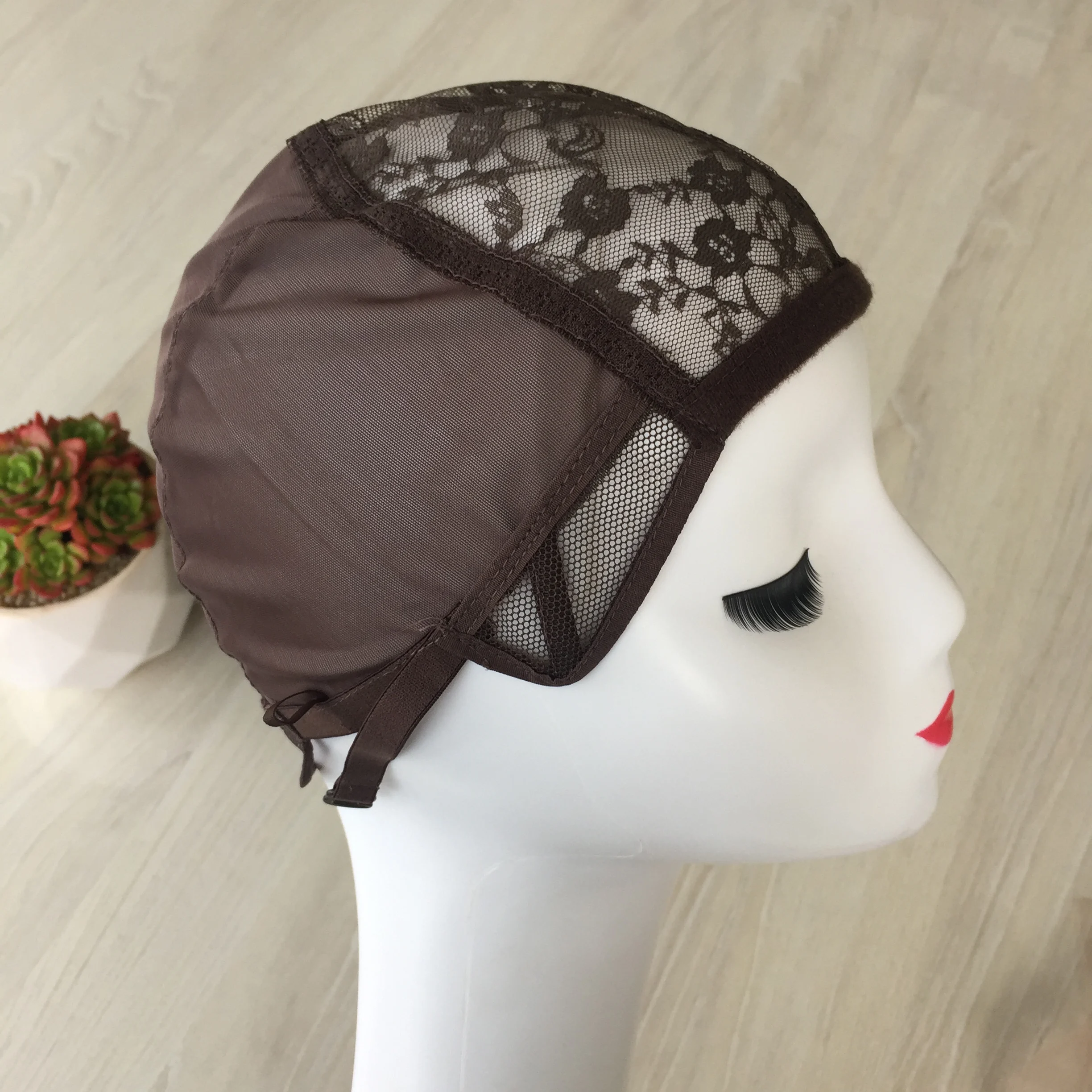 Wholesale Adjustable Wig Caps Elastic Net Mesh Dome Wig Caps for Making ...