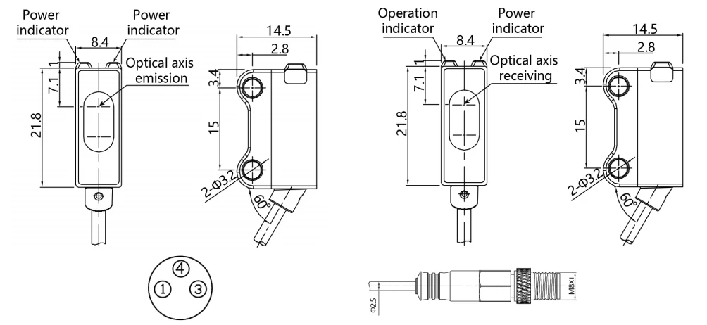 Miniature Photoelectric Sensor - Position & Proximity