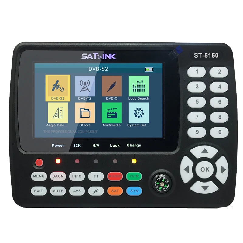 Original Satlink St-5150 Satellite Dvb-s2 Dvb-t2 Dvb-c Combo Satellite ...