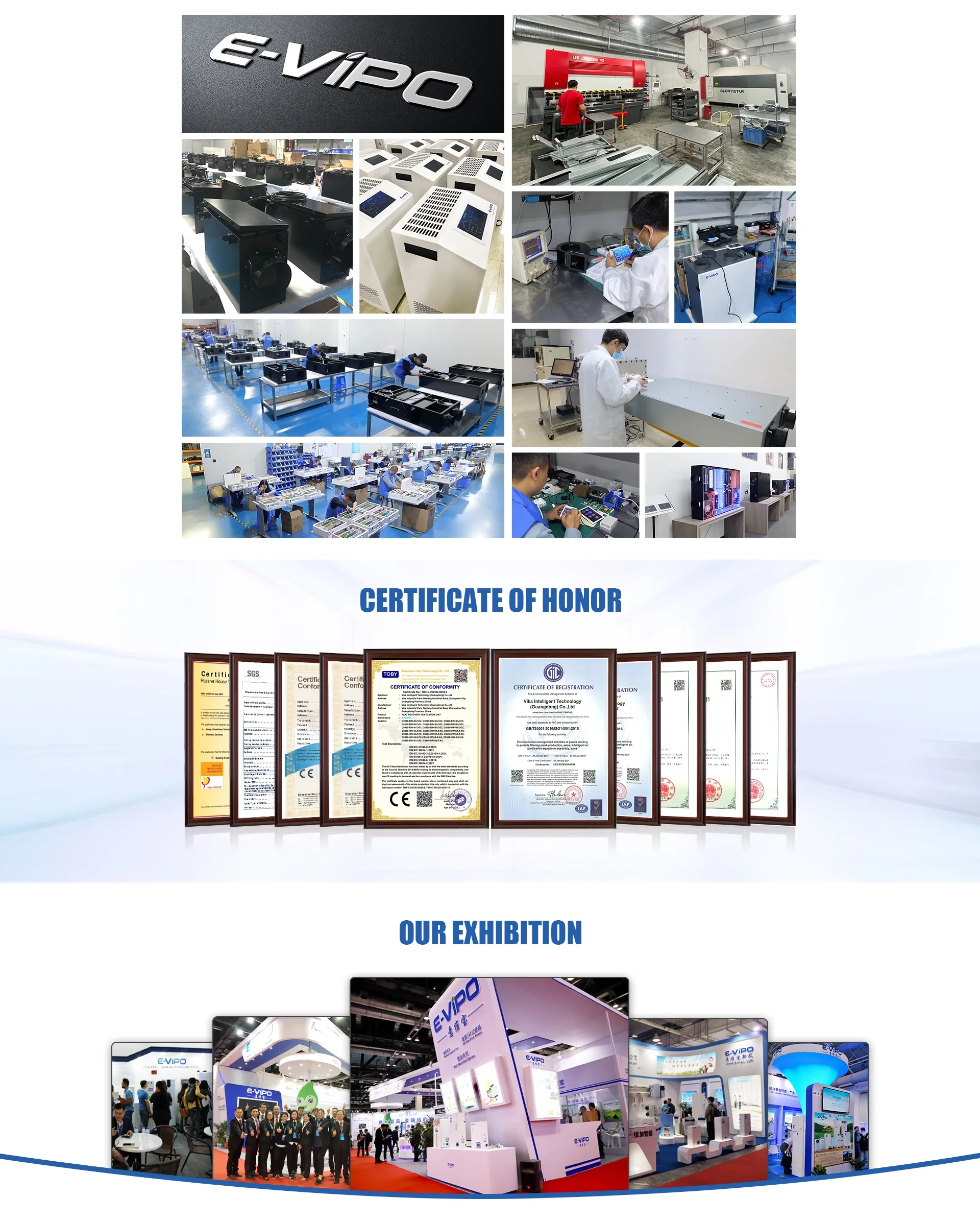 Company Overview - E-VIPO TECHNOLOGIES (GUANGDONG) CO., LTD.