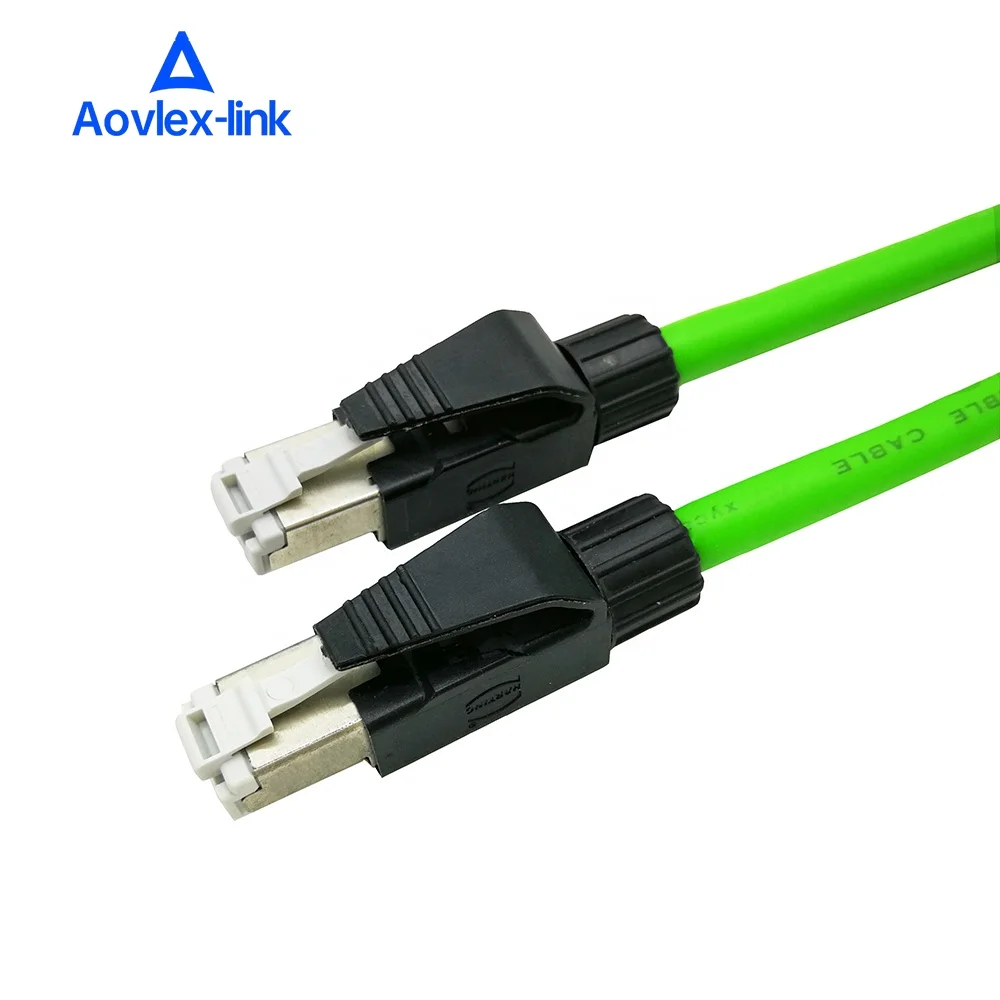 Pushpull Rj45 Connector Profinet Industrial Ethernet Cable Industrial Cable Assembly - Buy ...