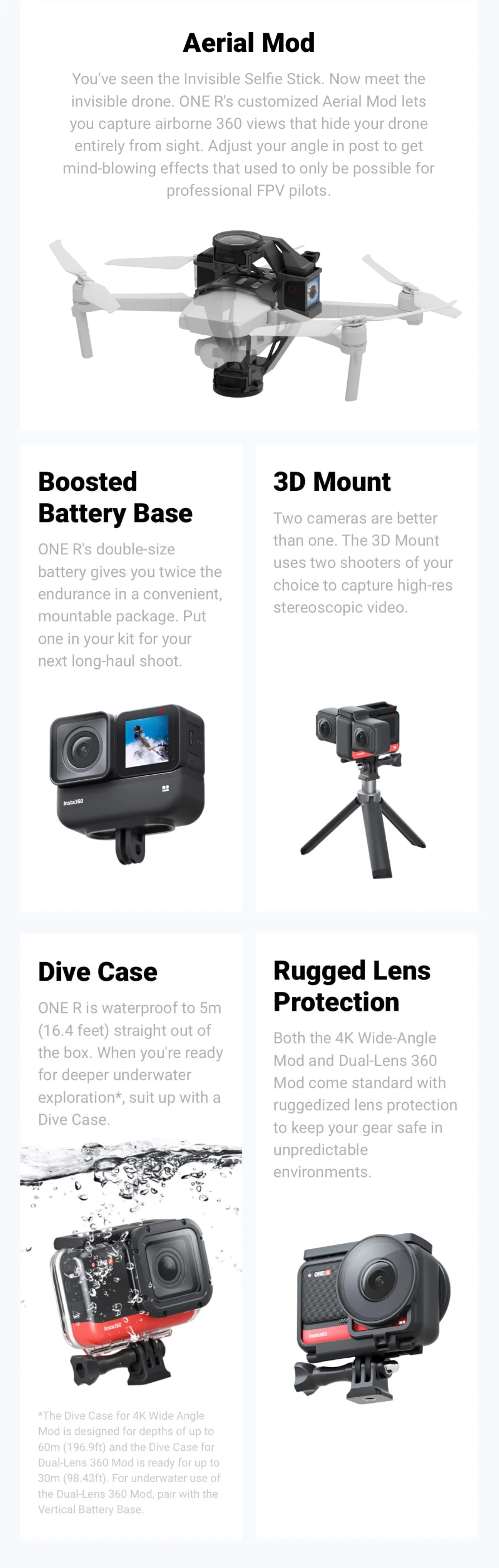 Insta360 one r drone store
