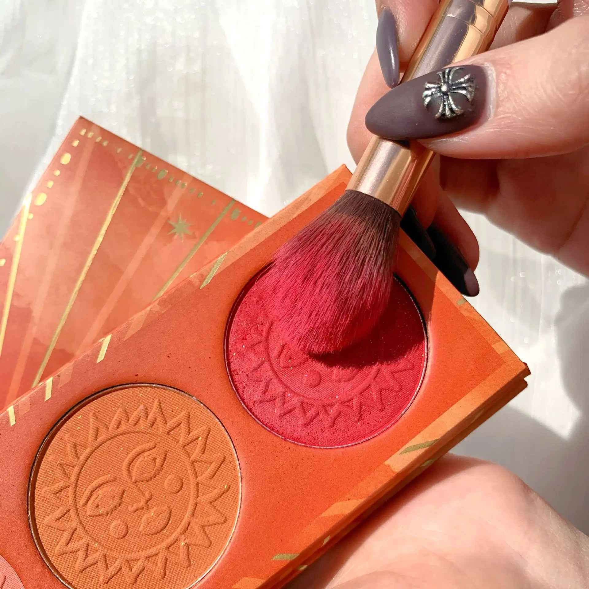 Cheek Blusher Compact Powder Soft And Delicate Makeup Blush Private ...