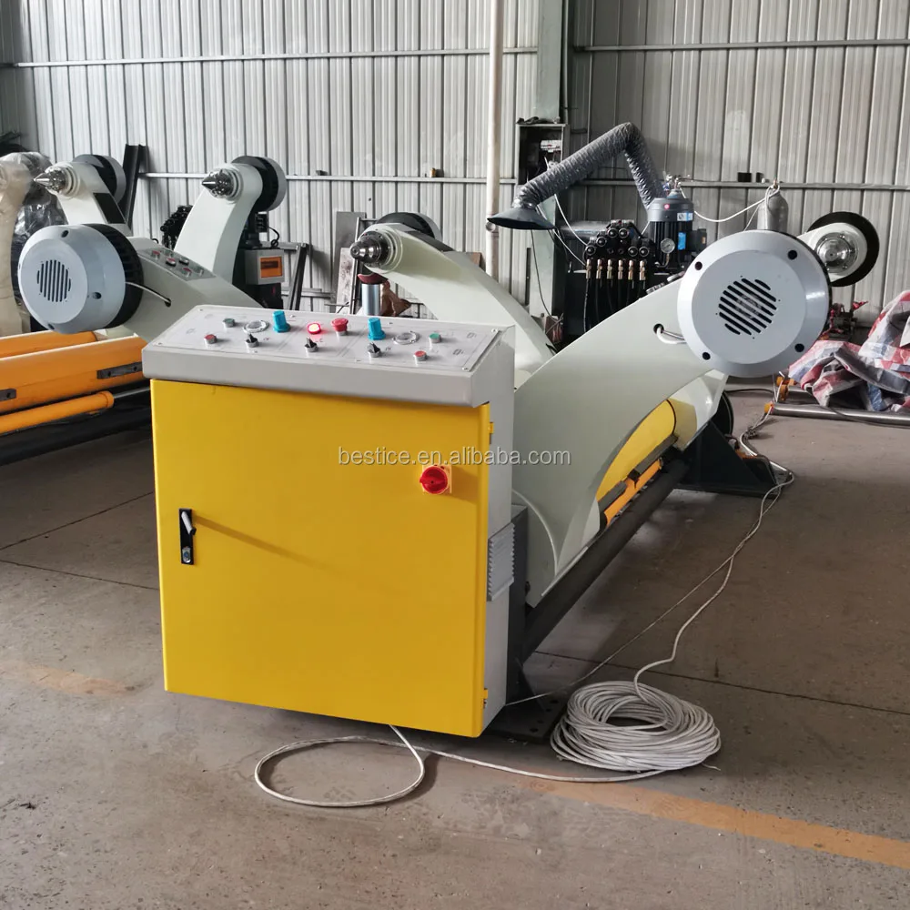 Heavy Type Paper Reel Hydraulic Unwinder Stand - Video Inspection