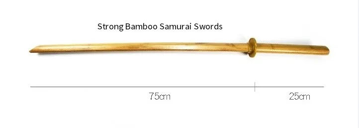Bamboo Sword Training Katana Bokken Swords by Everythingwushu