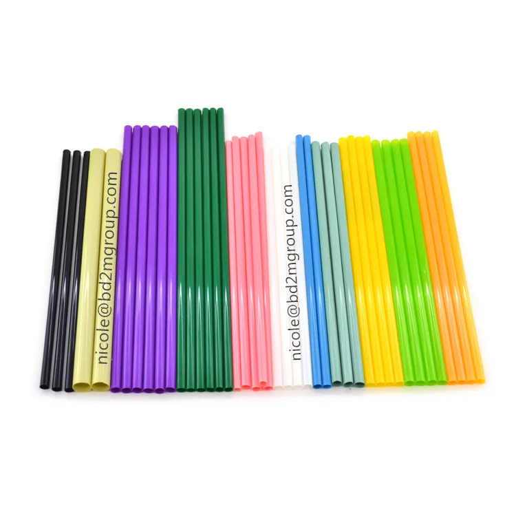 Custom Logo Printed PLA Straws - Biodegradable & Durable