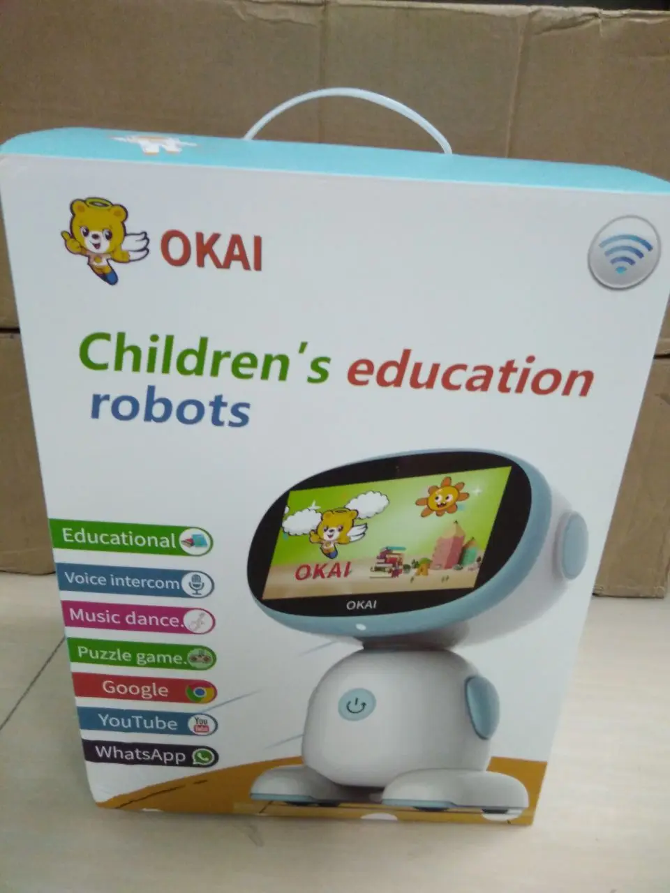 Intelligent Playing Kids Smart Educational Robot Educational Toy Robot ...