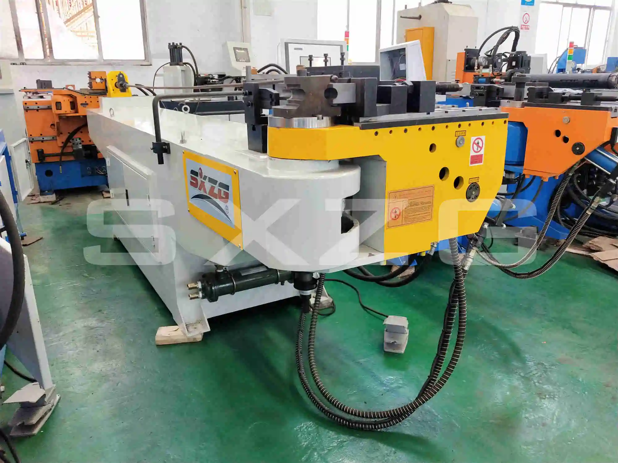 4 5 Inch Cnc Tube Bender And Sxzg Automatic Ss Ms Hydraulic Tube Bender ...