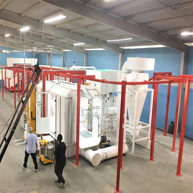 Automatic Powder Coating Spray Painting Line - High Temp Oven