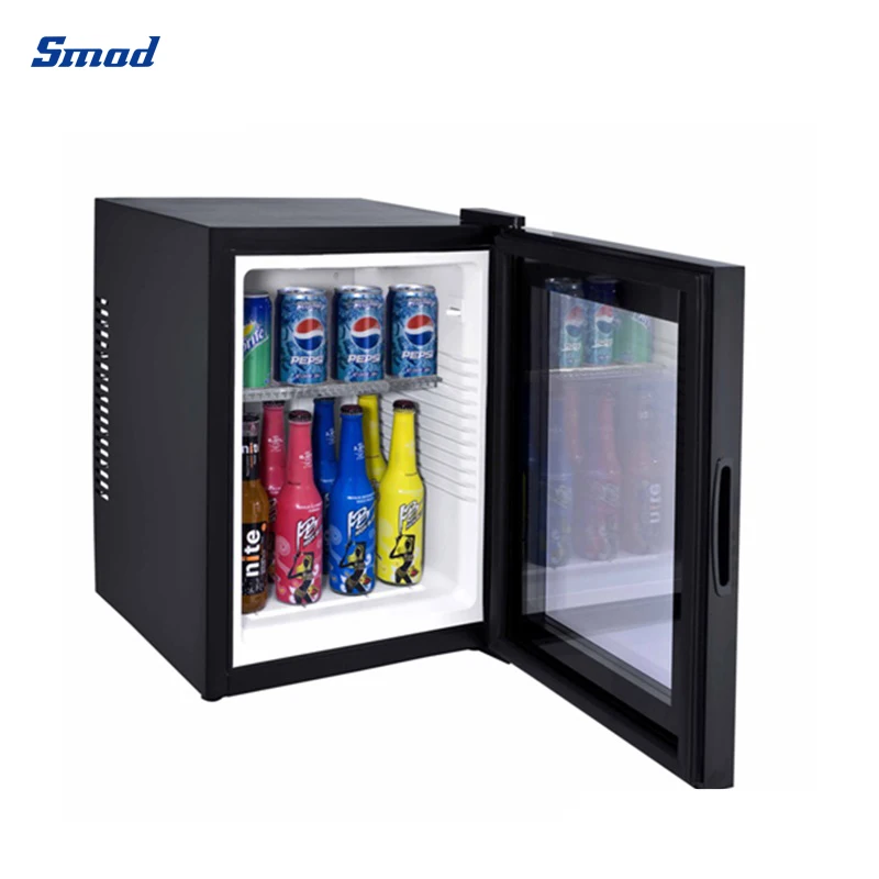 Mini nevera de puerta de vidrio, nevera para Hotel, venta al por mayor ...