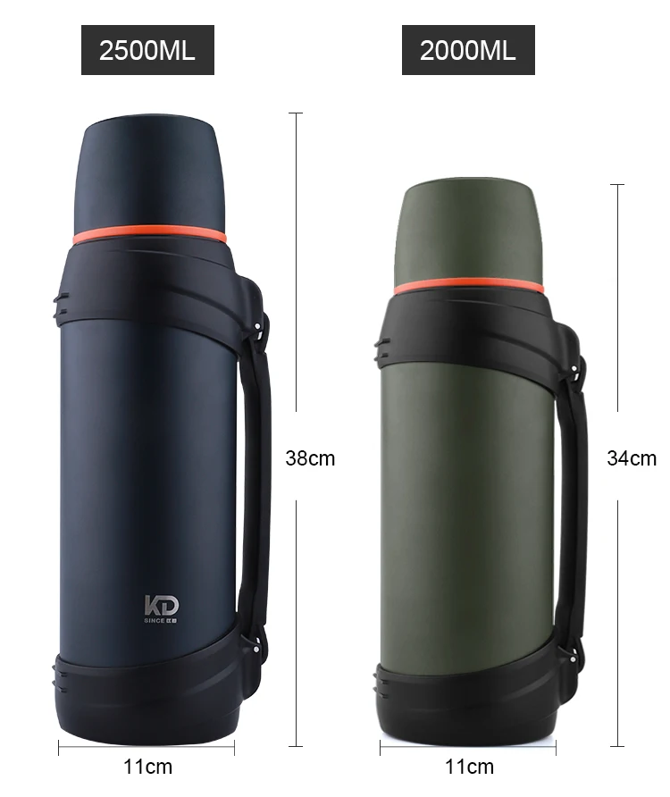 2023 Hot Selling 2500ml Double Wall Vacuum Stainless Steel Sports ...