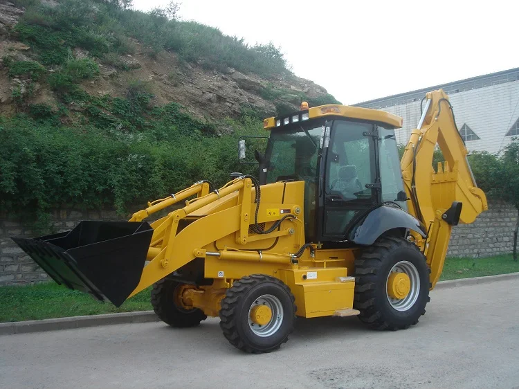 Construction Machinery Backhoe Loader Tractor with Front End Loaders