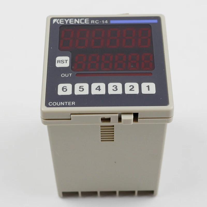 Keyence 48mm 6-bit 7-segment Led 1 Segment Preset Dc Power Supply Rc-14 ...