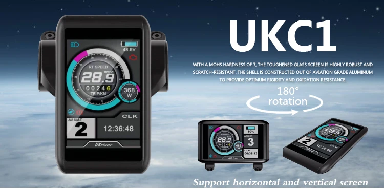 Electric Bicycle Colorful Display Multi Functional Tft Ukc1 Color ...