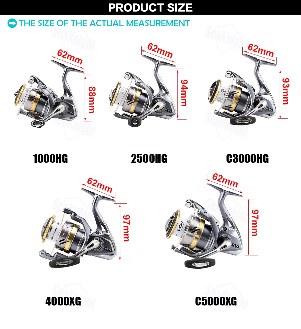 Original Shimano Ultegra 1000 1000hg 2500 2500hg C3000 C3000hg 4000 4000xg C5000xg 5+1bb ...