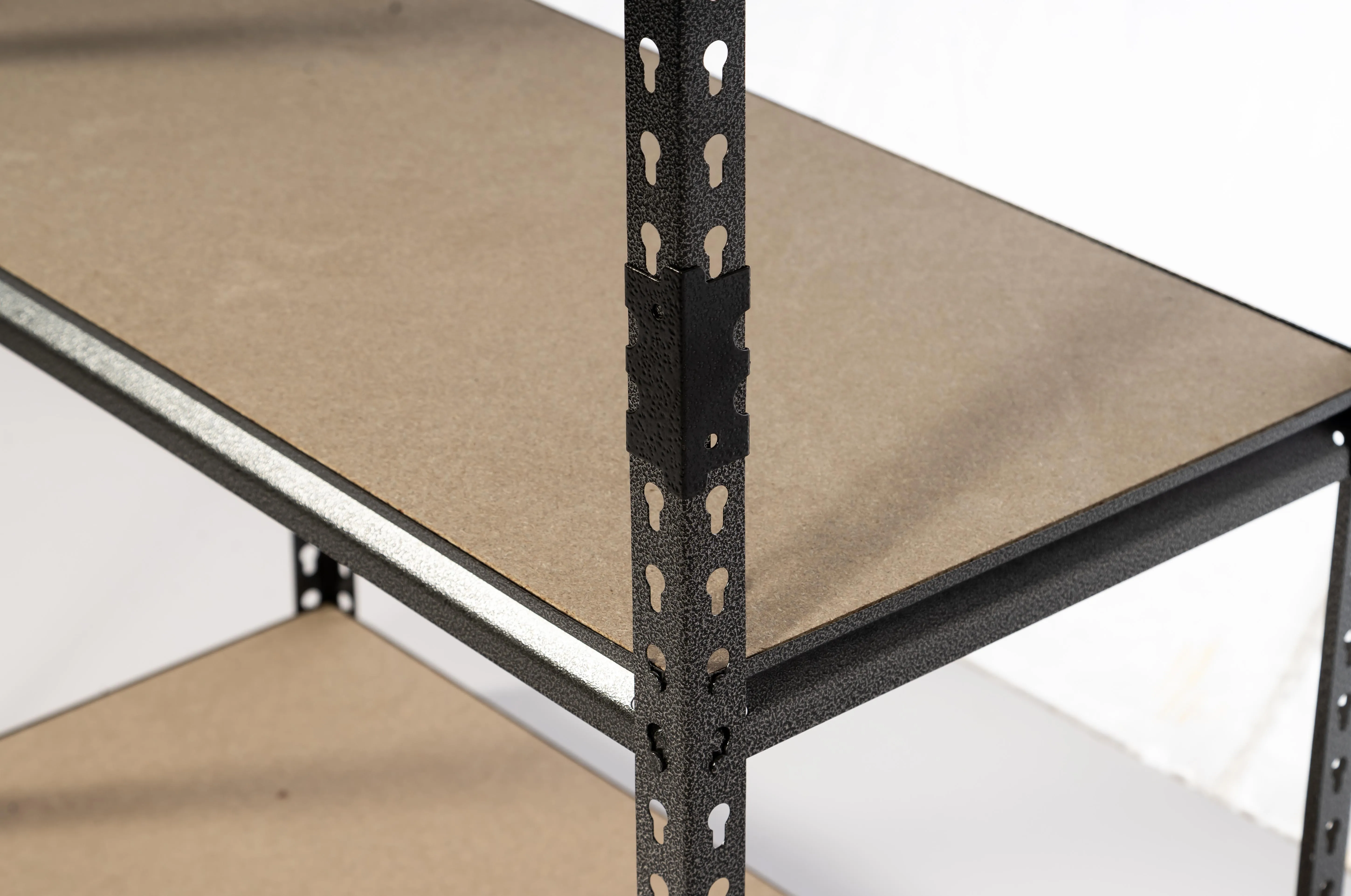 Z Frame Gourd Hole Rivet Boltless Shelving 120x45x183cm With Center ...