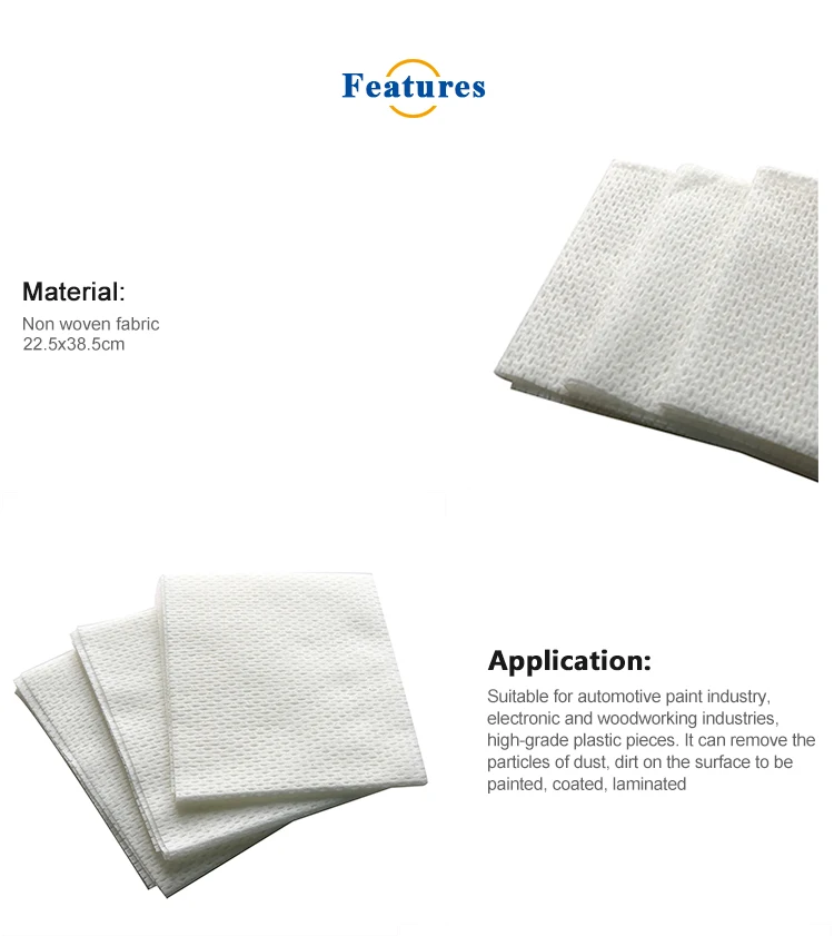 Tacky Cloth Wiping Tack Rags Non Woven Cleaning Cloth for Wiping Car ...