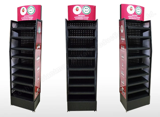 Trade Show Exhibition Stand Free Standing Pegboard Display| Alibaba.com