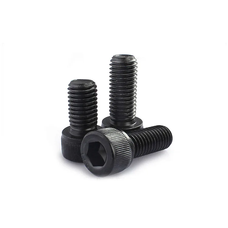 Black Iso 4762 Carbon Steel Blackening Hexagon Socket Head Cap Screws ...