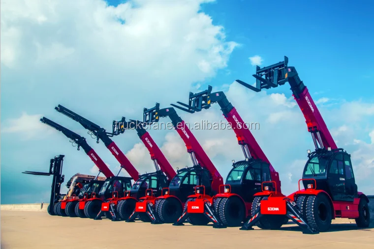 17 Meter Height Telescopic Boom Loaders 4.5ton Telehandlers Forklift ...