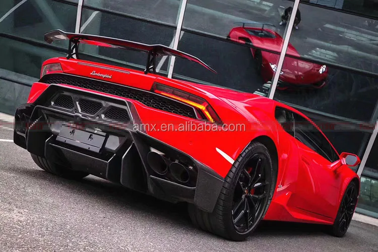 Carbon Fiber Car Spoilers for Lamborghini Huracan Performance
