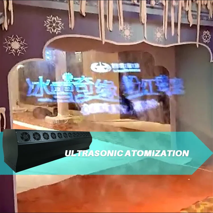 Fog Screen Projection 2-4 Customize Mist Fog Machine Downward Smoke 3d ...