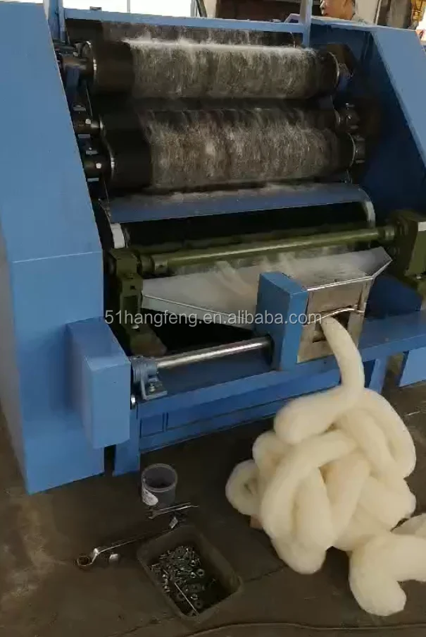 Small Cotton Sliver Making Combing Machine Mini Wool Sliver Carding ...