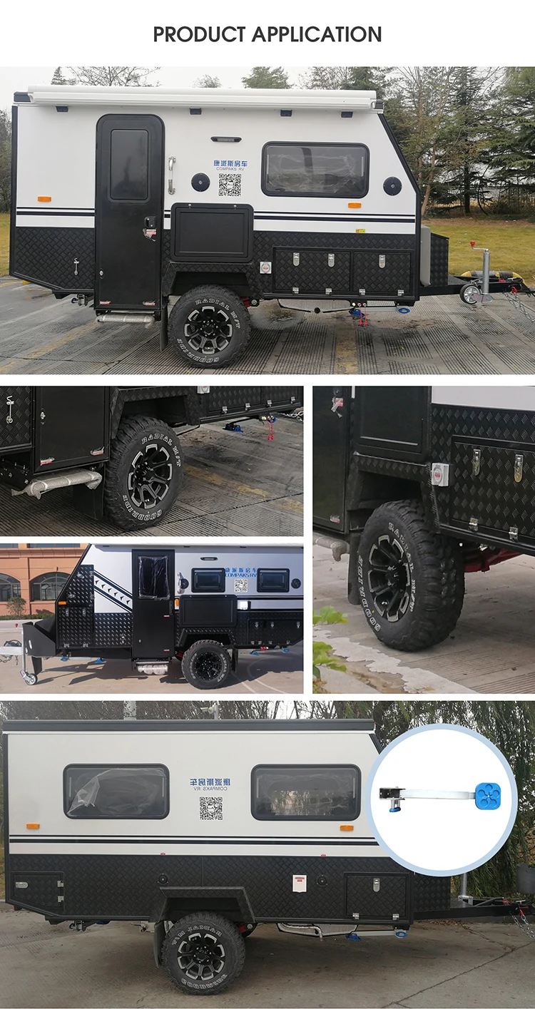 Drop Down Corner Steady Stabilizer Legs 3000lbs For Caravan - Buy ...