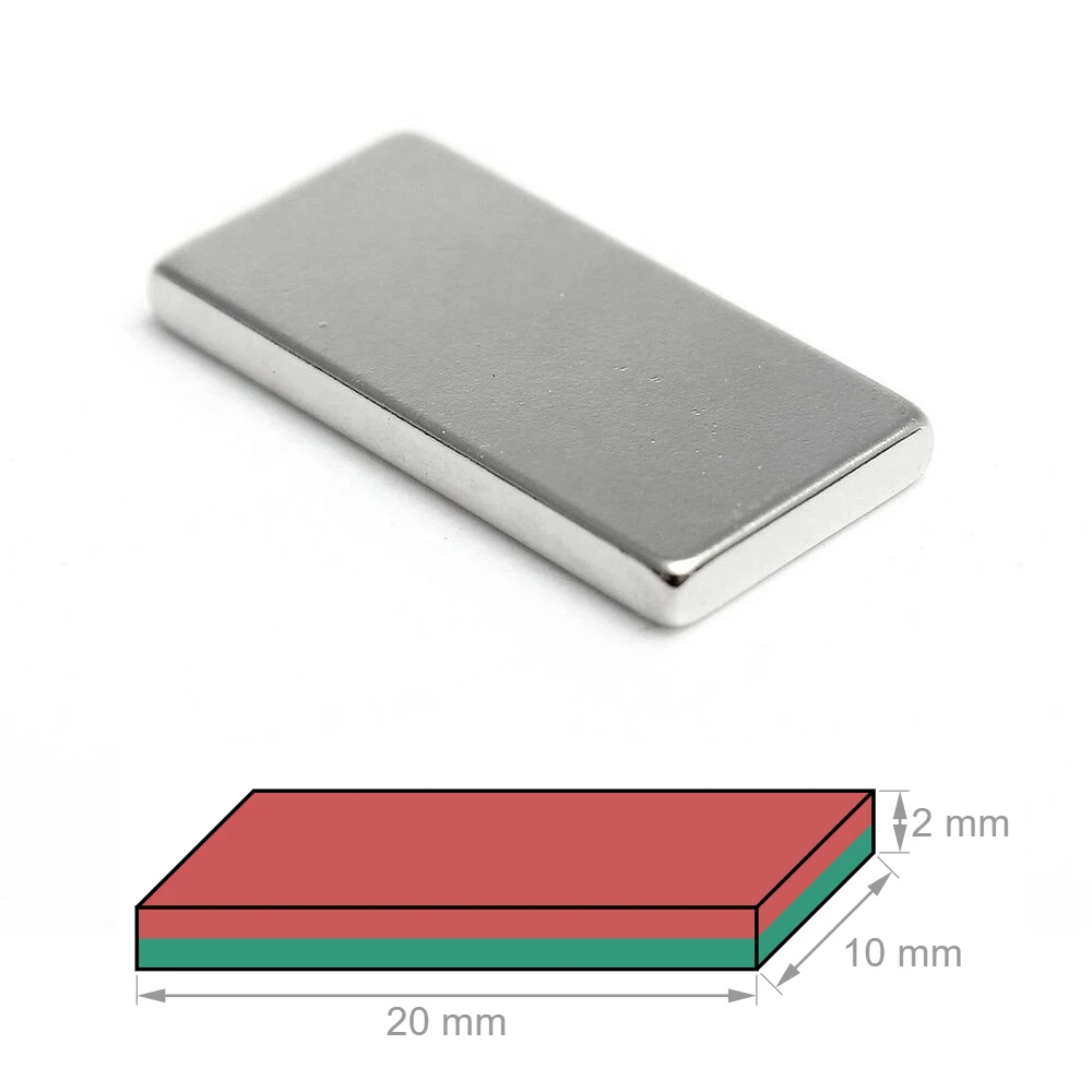 N52 Super Strong Rectangle Neodymium Magnets for Industry