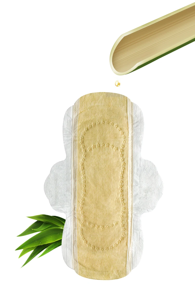 Natural Bamboo Cotton Sanitary Pads - Eco-Friendly & Comfortable