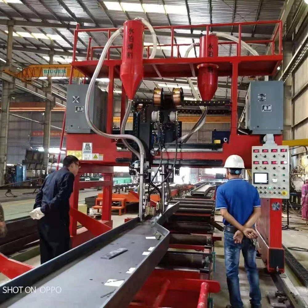 Double Wire Gantry Main Sill Welding Machine - Buy H Beam Assembling ...