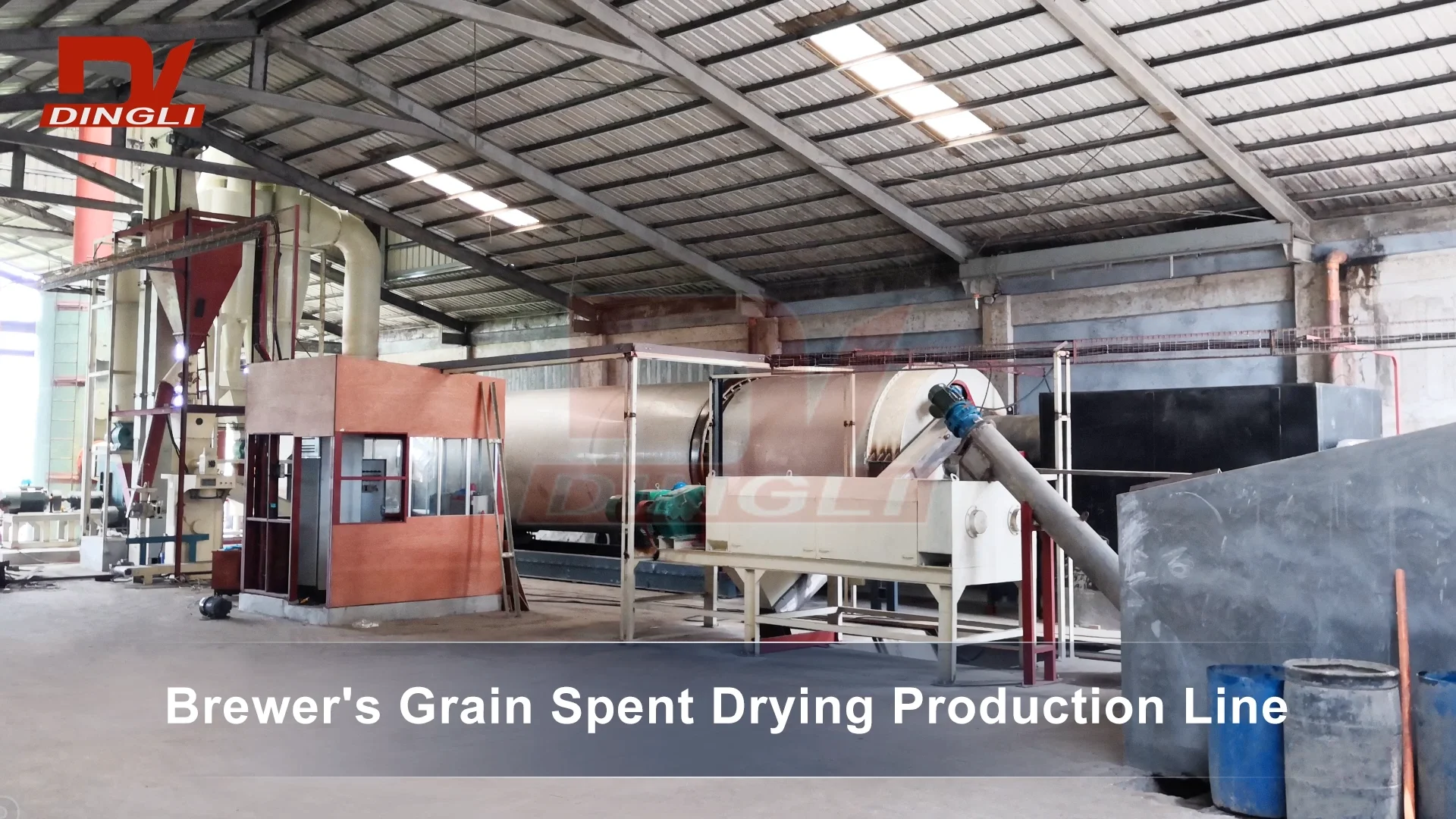 High Quality Rotary Spent Grain Dryer Beer Dregs Drying Machine For ...