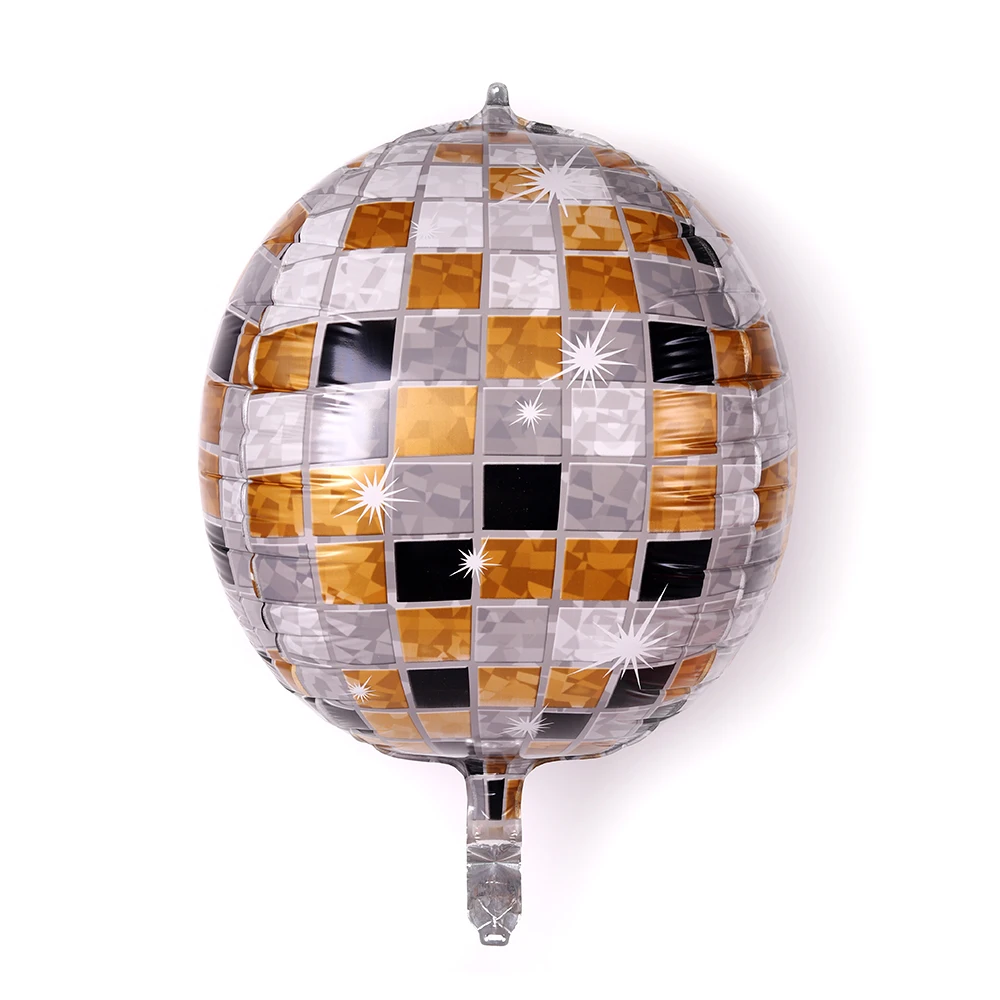 22 Inch 4d Laser Balloon Aluminum Foil Round 4d Disco Foil Balloons For