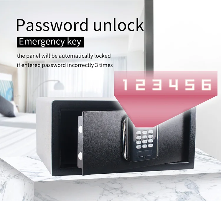 Honeyson Hotel Guest Room Lock Digital Password Safe Box - Buy Digital ...