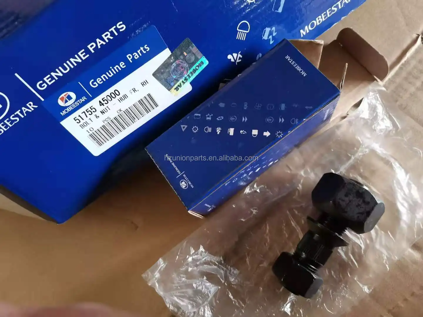 OEM 51755-45000/R 51775-45000/L for Hyundai H100 BOLT&NUT HUB FR