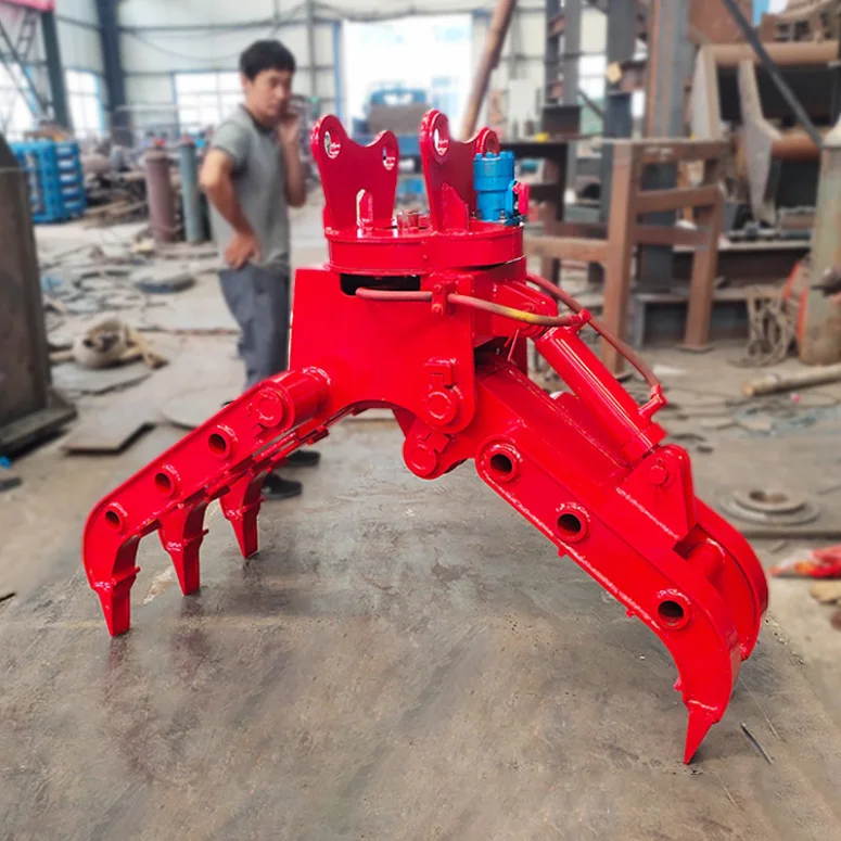 Scrap Grabber Excavator,Excavator Grab,Hydraulic Grapple - Buy ...