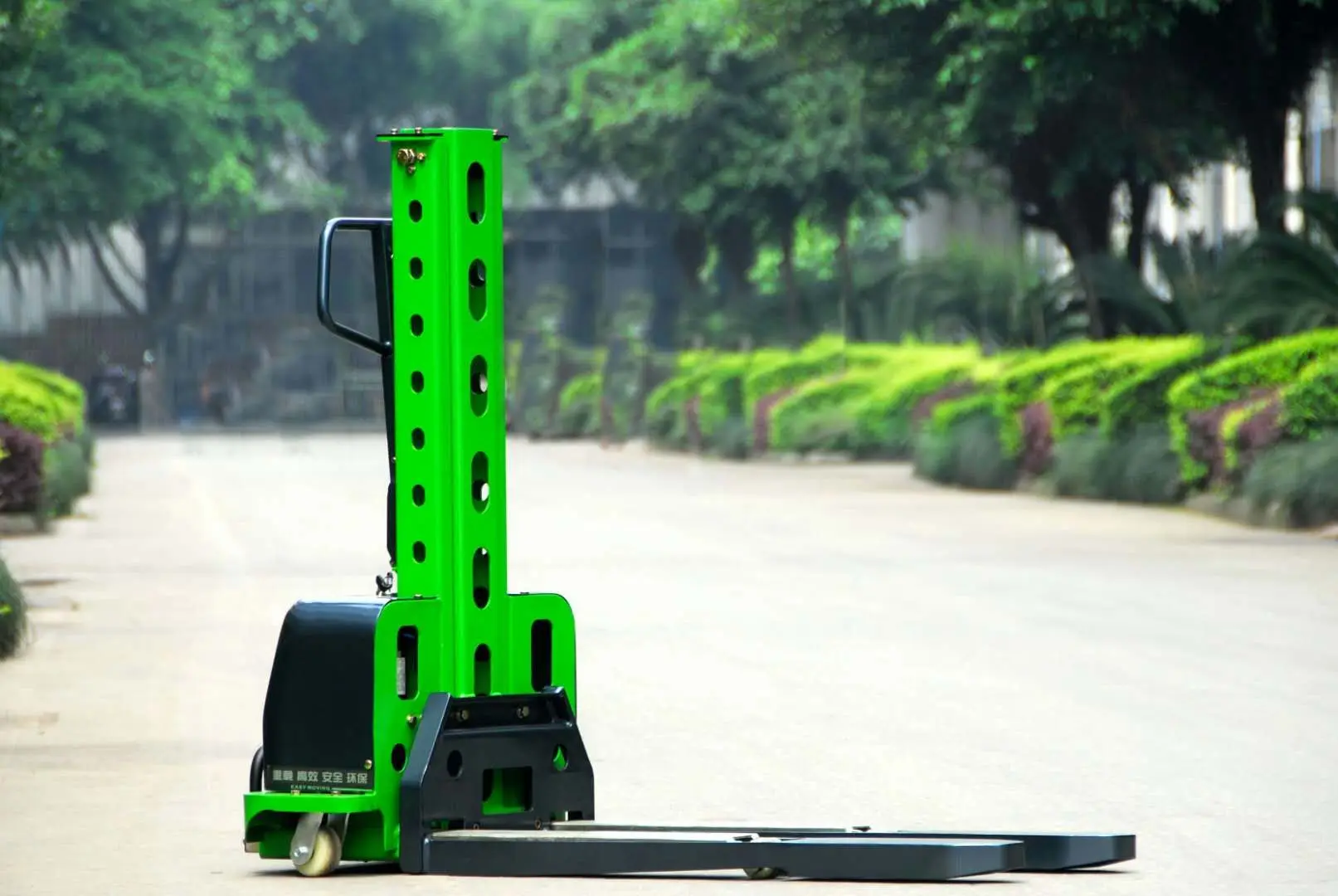 Walking Forklift 500kg Self Loading Stacker 0.5 Ton Electric Self Lift ...