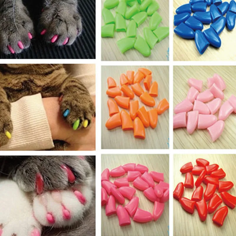 Multi-colors Pet Dog Paws Grooming Covers Nail Cap For Dog Claws - Buy ...