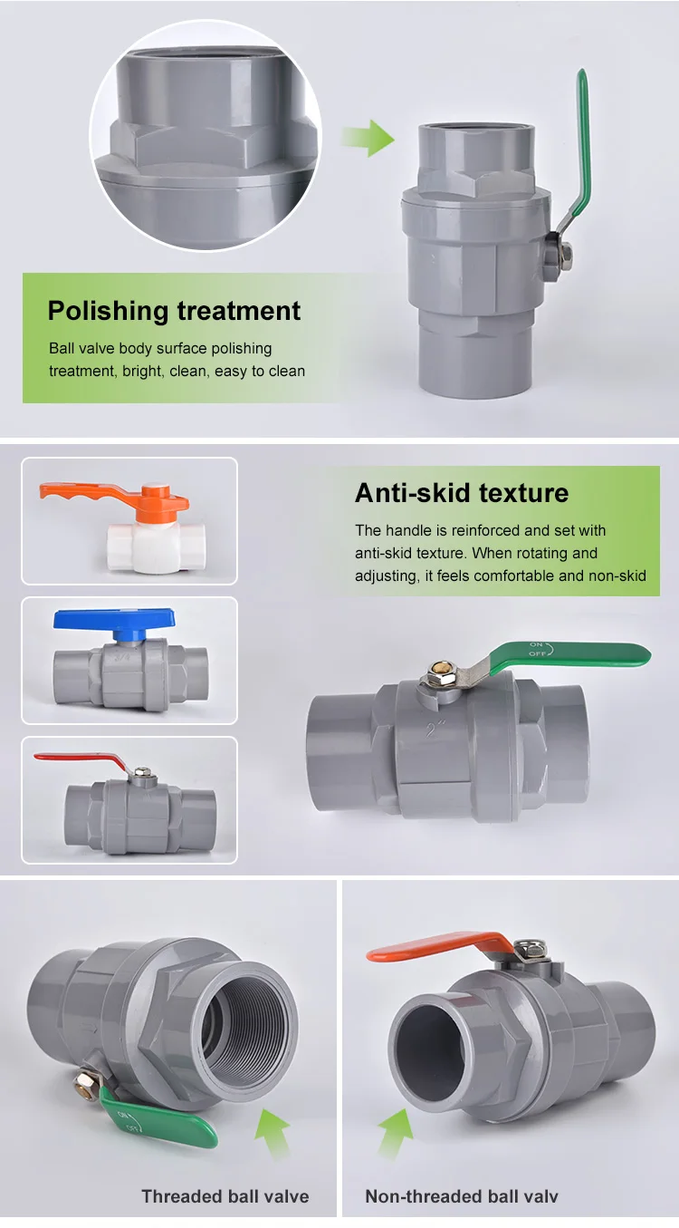 Taizhou Green Valves Valve Butterfly Ss Threaded Ball Valve Pvc - Buy ...