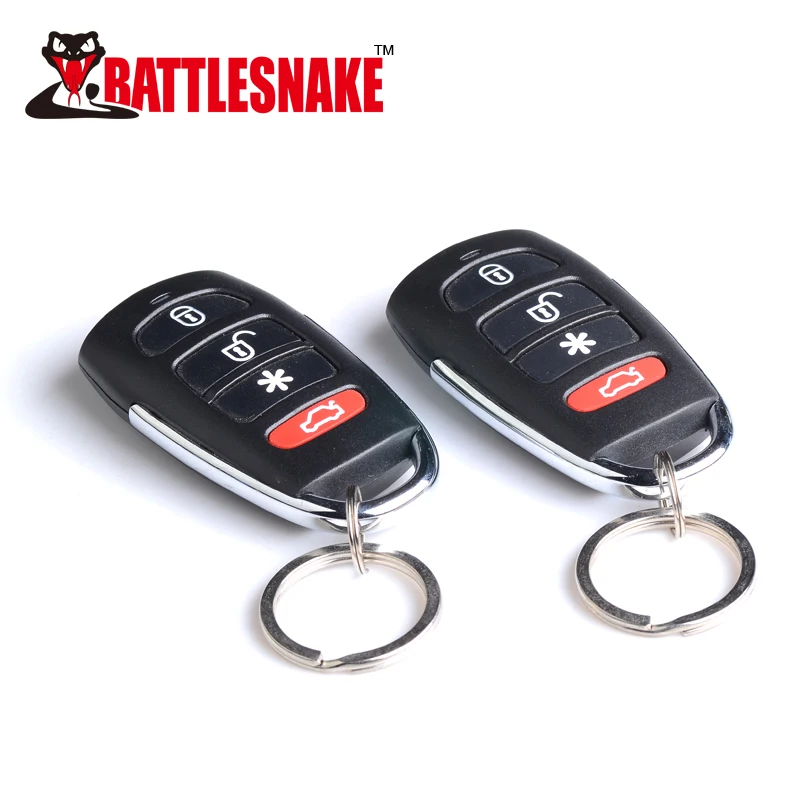 Auto One Way Car Alarm System - Keyless Entry Security