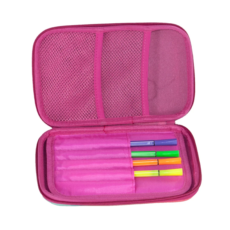 3d Eva Cute Pencil Case Cartoon Stationery Box Girls Color Pencil Box ...