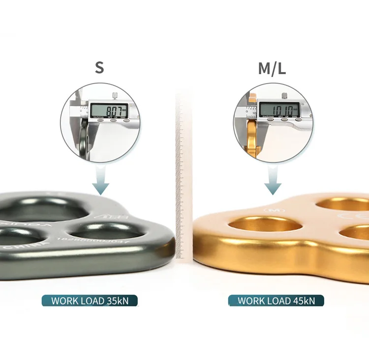 35kn 45kn Climbing Aluminum Rigging Plate - Buy Aluminum Rigging Plate ...