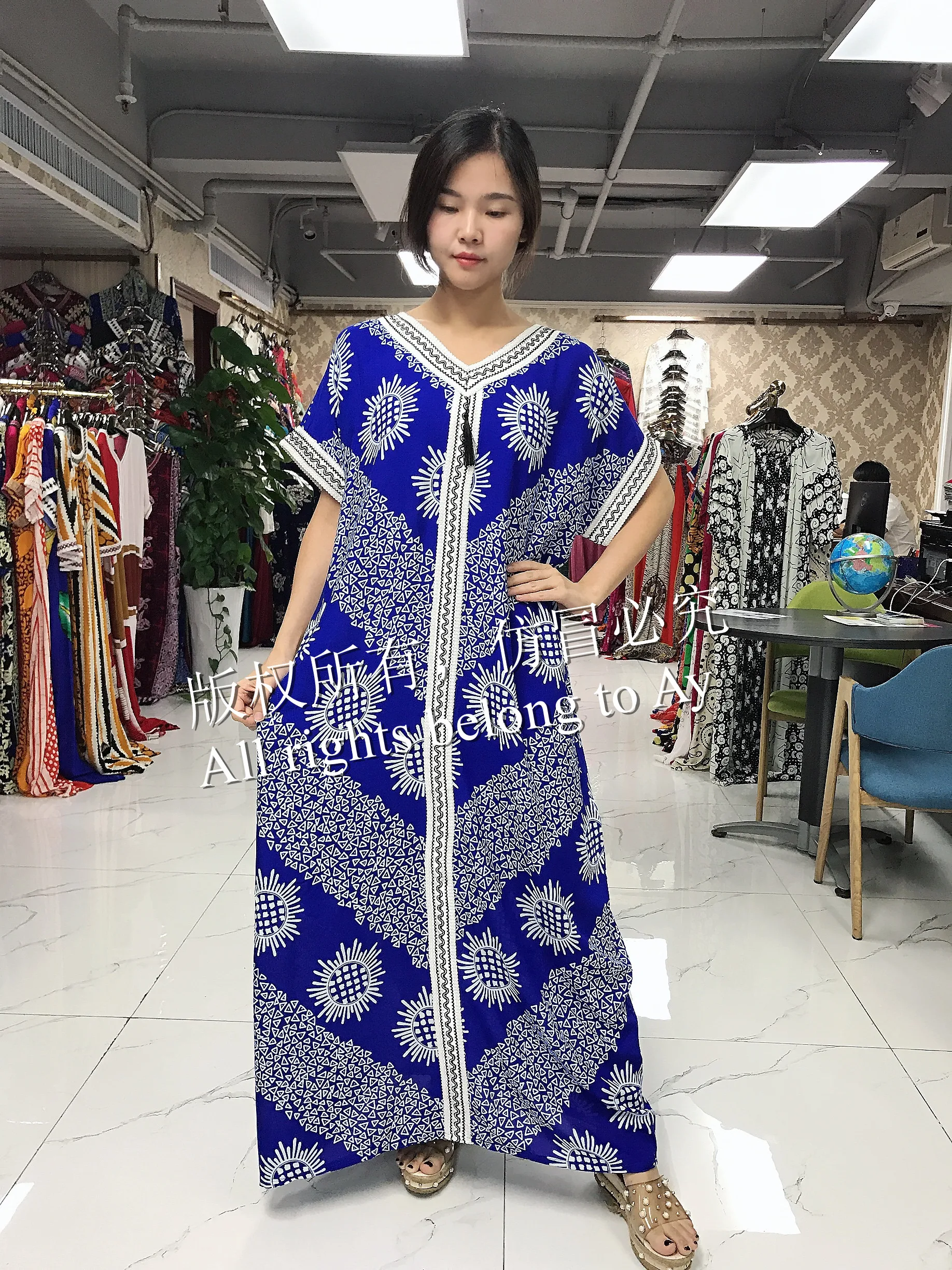 Wholesale African Fashion Kitenge Dress Designs Plus Size Straight ...