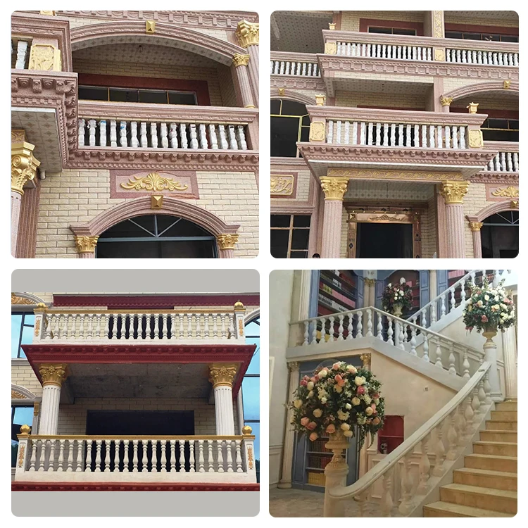 Roman Pillars Balustrade Mould - Durable Precast Baluster