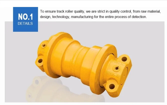 Excavator Carrier Rollers Top Rollers For Undercarriage Parts - Buy ...