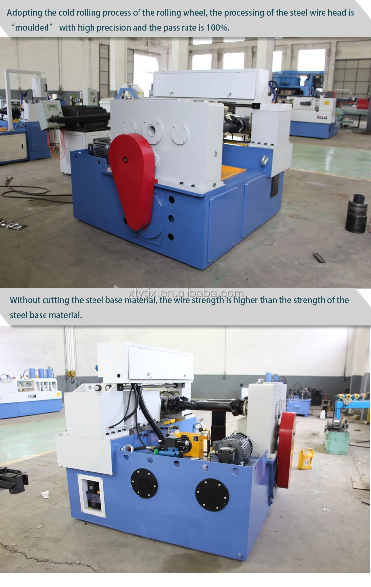 Factory Price Threaded Rod Threading Rolling Machine High Speed Screw ...