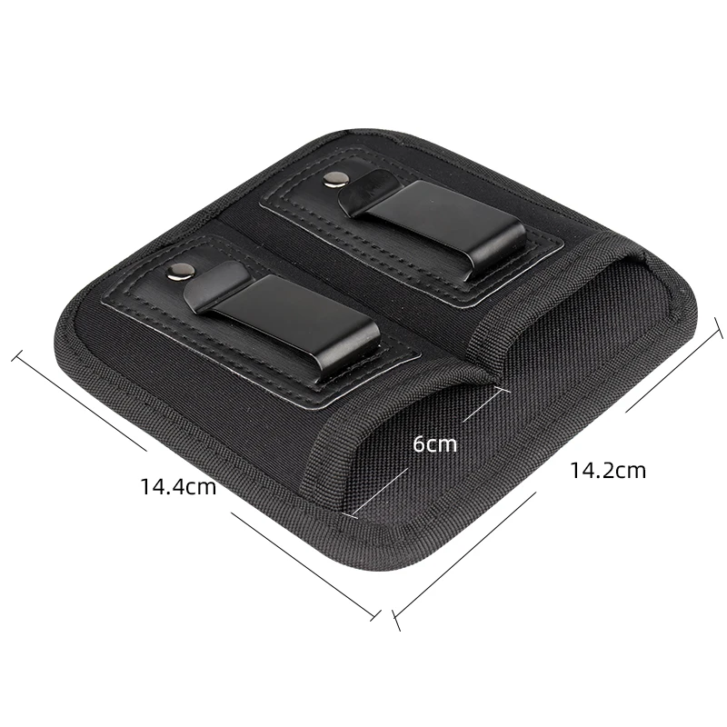 Tactical Neoprene Double Magazine Pouch Hunting Accessories Belt ...