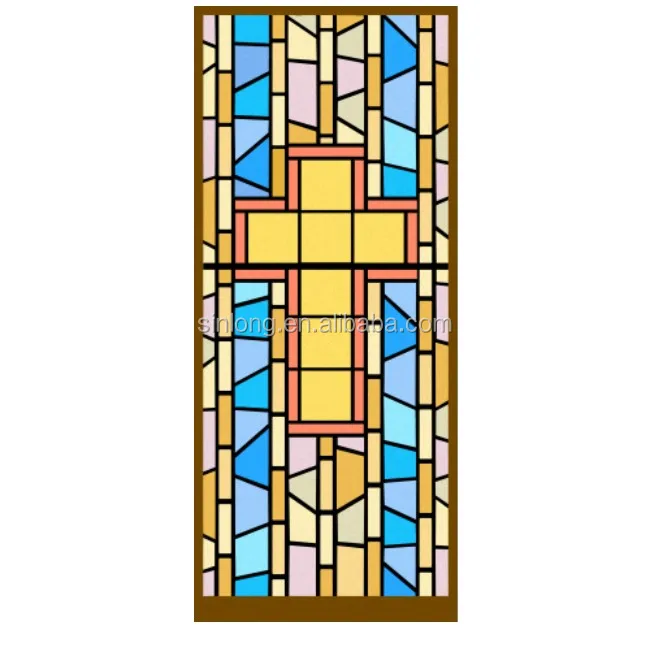Stained Glass Patterns - Religious Designs for Church Windows