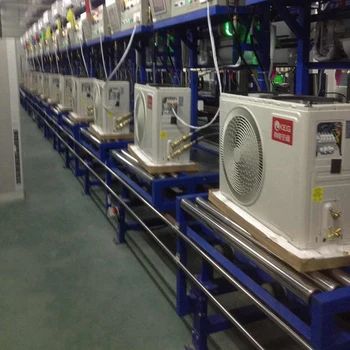 Automatic Air Conditioner Production Line/assembly Line For Factory ...