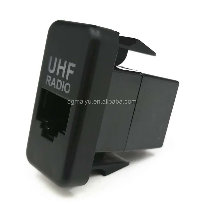 RJ45 Connector Socket with LED Lights for Toyota Radio Switch Panel